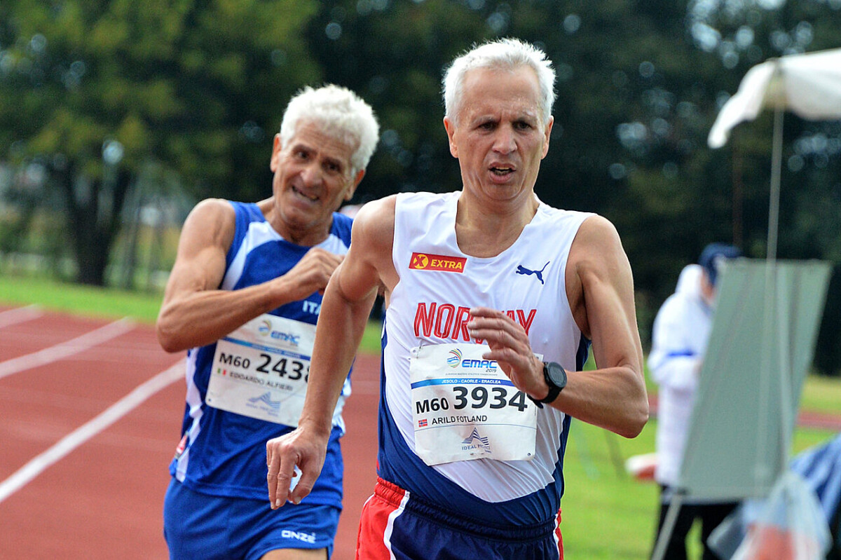 Arild Fotland Med Tre Medaljer I Kappgang I Veteran EM KONDIS Norsk Arild Fotland Med Tre Medaljer I Kappgang I Veteran EM KONDIS Norsk
